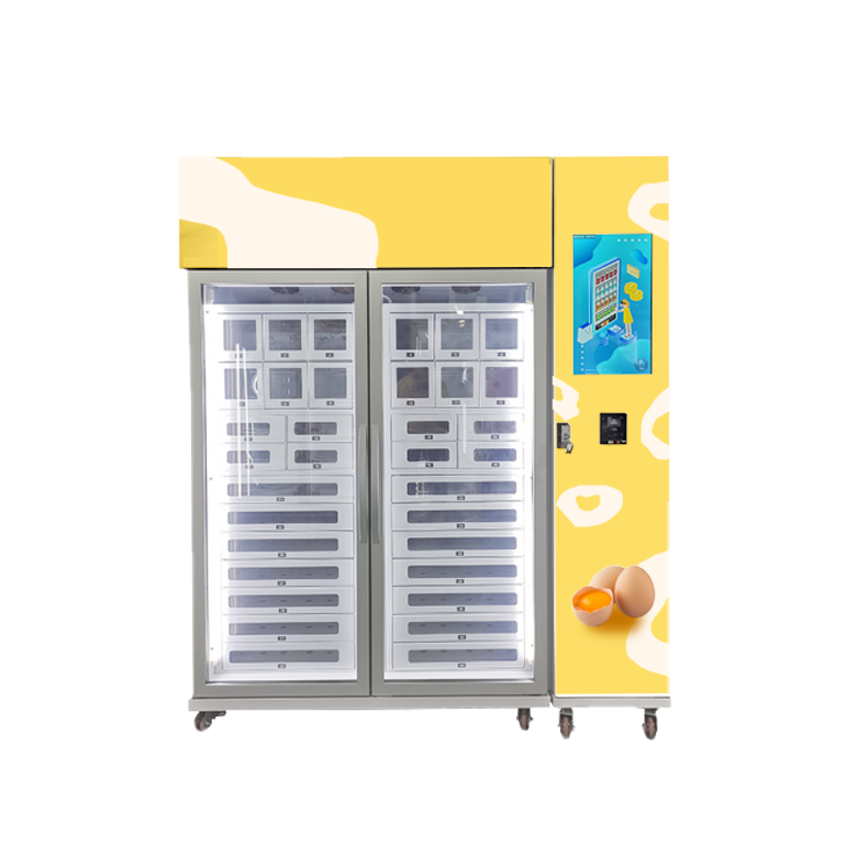 Fresh Egg vending machine refrigerated locker vending machine with 22 ...